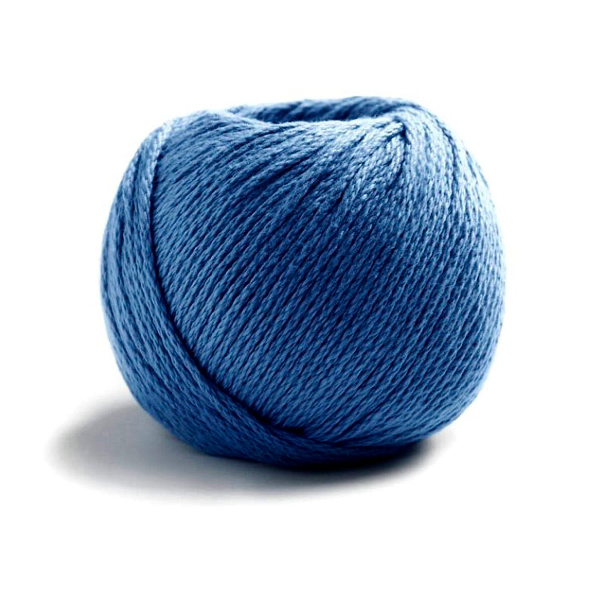 Ica /Ика/ пряжа Lamana, 100% пима хлопок, 50г/80м (12, jeans (джинсовый), синий)