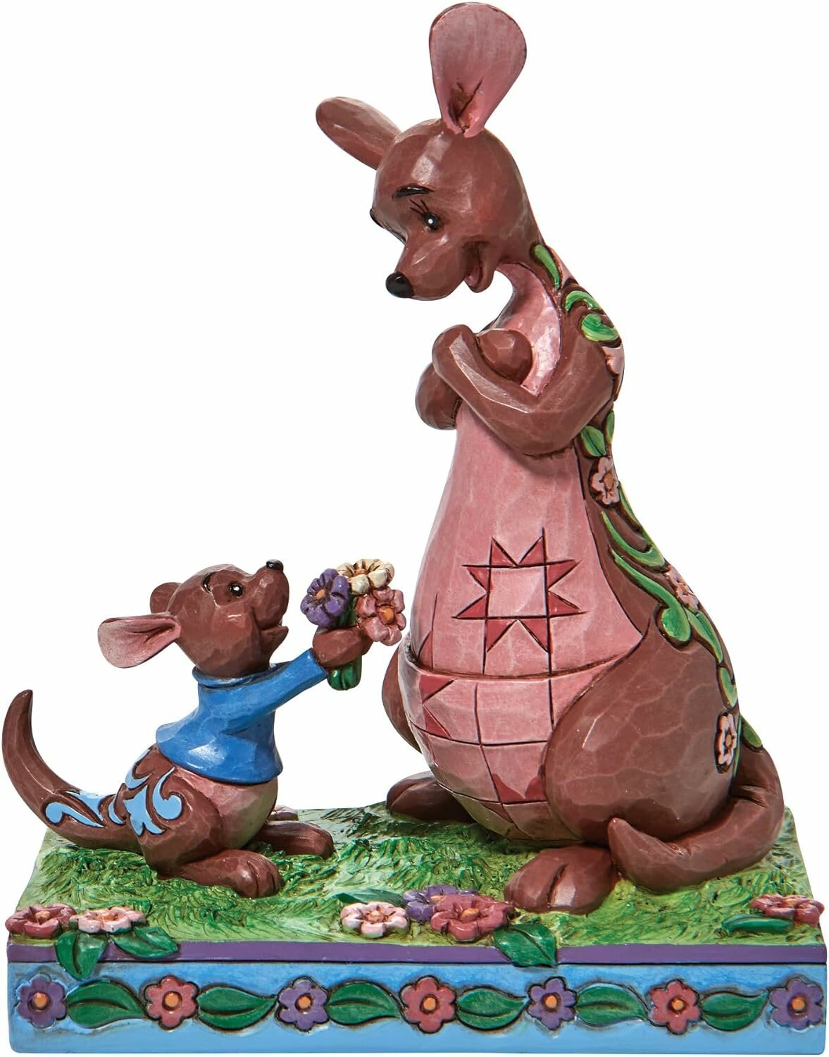 Фигурка Enesco из коллекции Disney Traditions- Кенга и Ру собирают цветы, персонажи, 12 см, 6010102