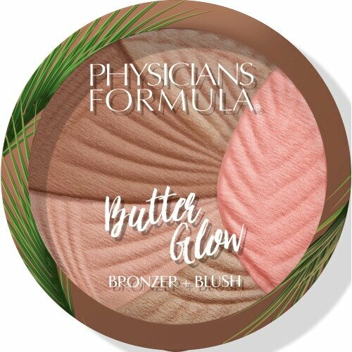 Бронзер-Румяна Physicians Formula для лица 2в1 Butter Glow Bronzer Blush тон: здоровое сияние, 8,2 гр