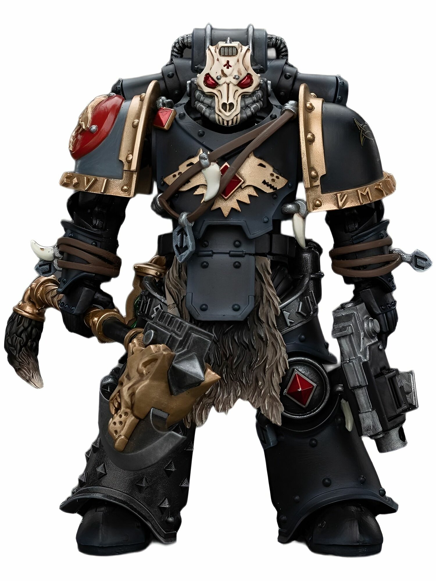 Подвижная фигурка JOYTOY Warhammer 30K Space Wolves Deathsworn Pack Deathsworn 5 коллекция игрушек