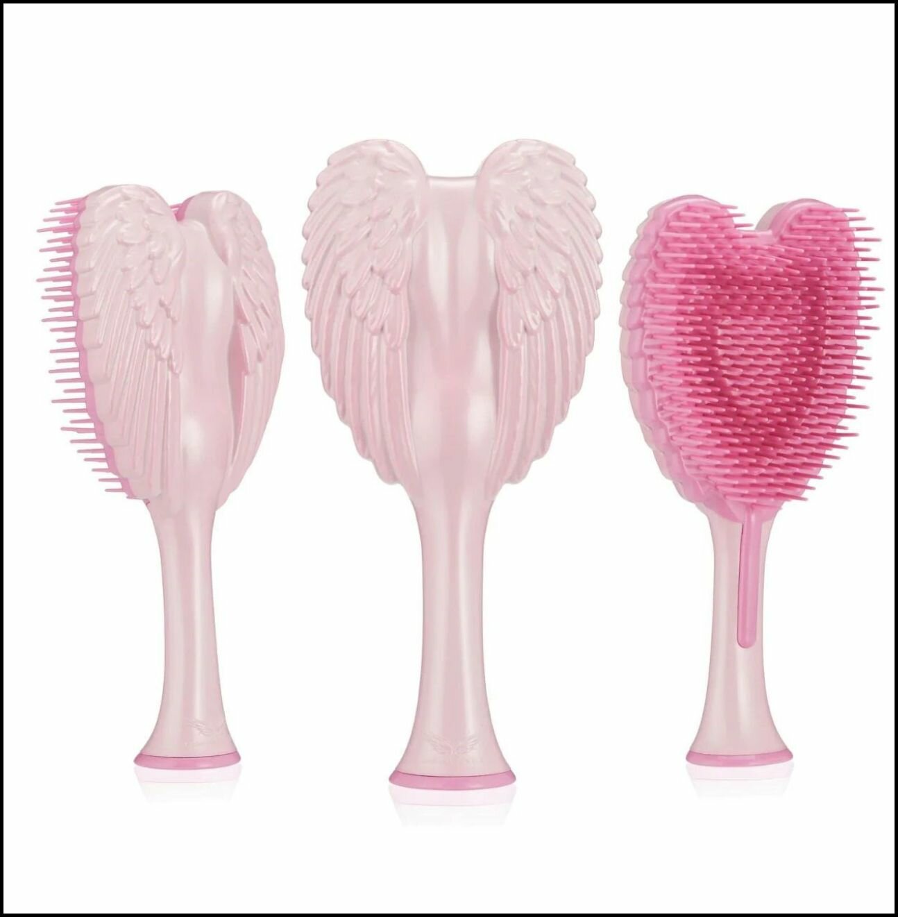 Массажная детская расческа для волос Tangle Angel Cherub 2.0 Gloss Pink