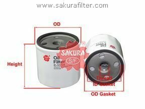 Фильтр масляный на Chevrolet Lacetti 1.4-1.8/ Nexia / Lanos / Cruze 1.6