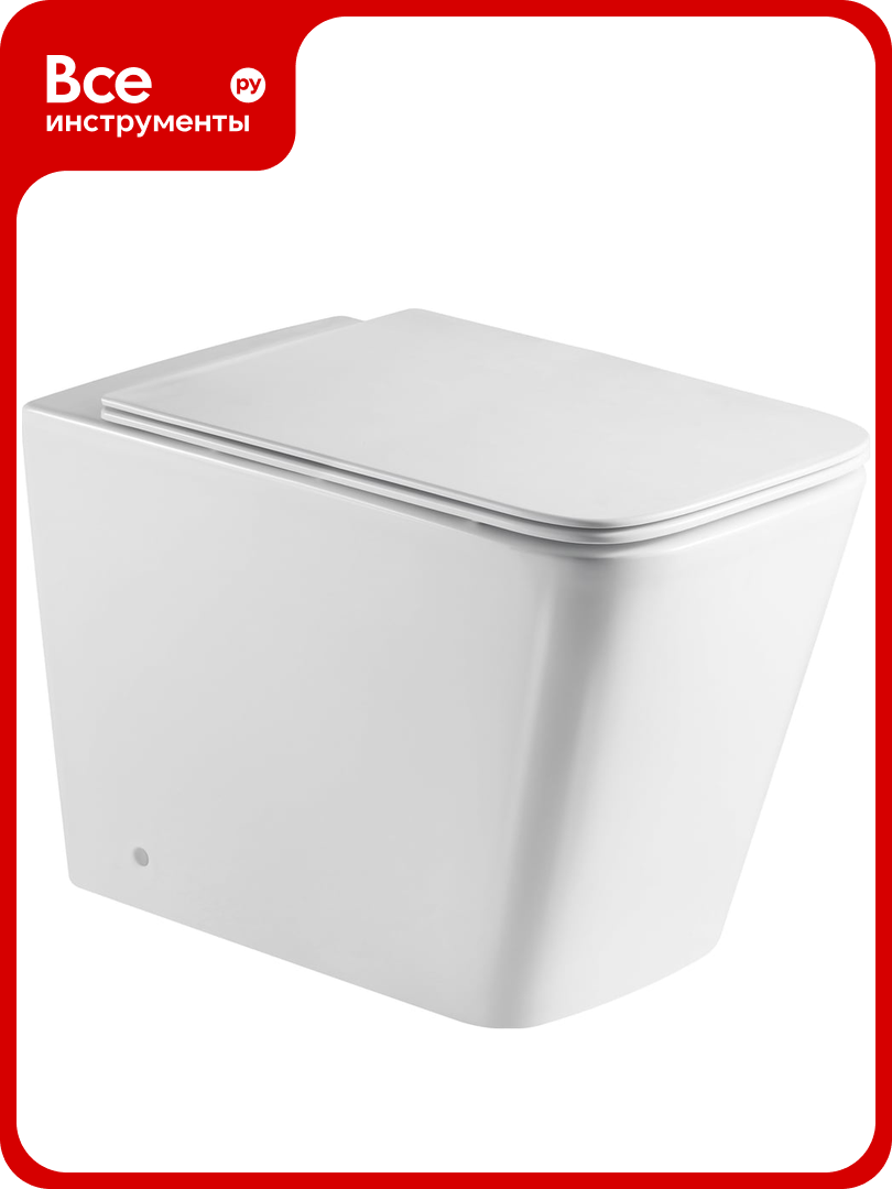 Напольный унитаз WeltWasser WW GELBACH белый глянец 002 GL-WT 10000003664, белый