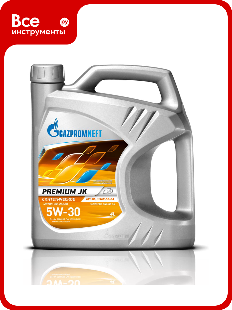 Масло GAZPROMNEFT Premium JK 5W-30 4л 253142506