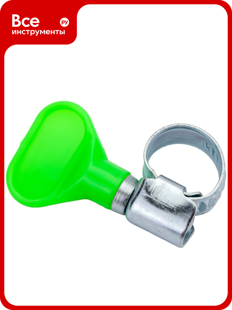 Червячный хомут с бабочкой СВК оцинкованный, w1/9 мм, 8 - 12 мм SVK-HW1012 Н0000026377