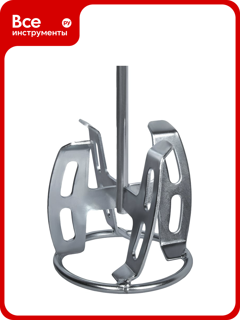 Насадка для перемешивания ПРАКТИКА хвостовик SDS-plus, 120x600, шпаклевка 922-128