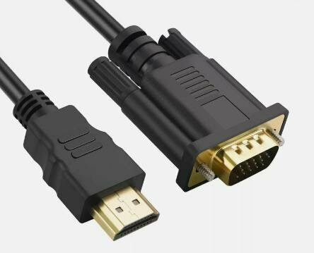 Позолотенный HDMI в VGA цифровой видеоконвертер 1M