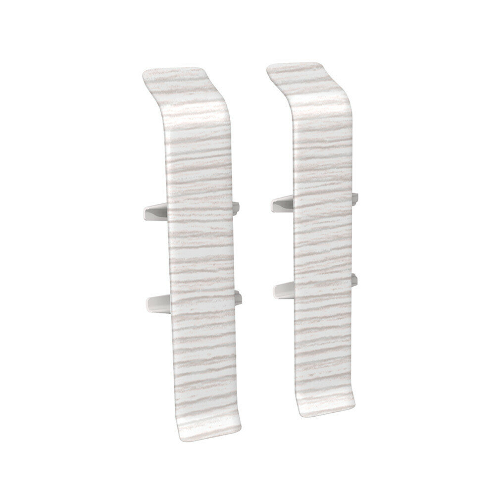 Соединитель Идеал Деконика 70 мм ясень бьянко Г-профиль (2 шт.)