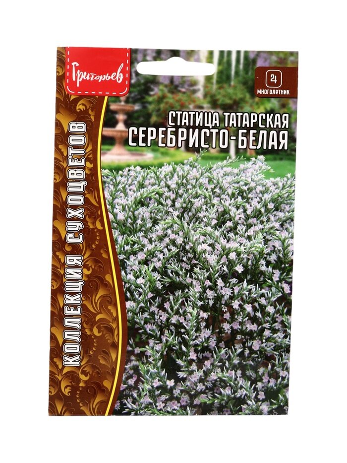 Семена цветов Статица Серебристо-Белая татарская 10шт. / Новинка 12.29 г.
