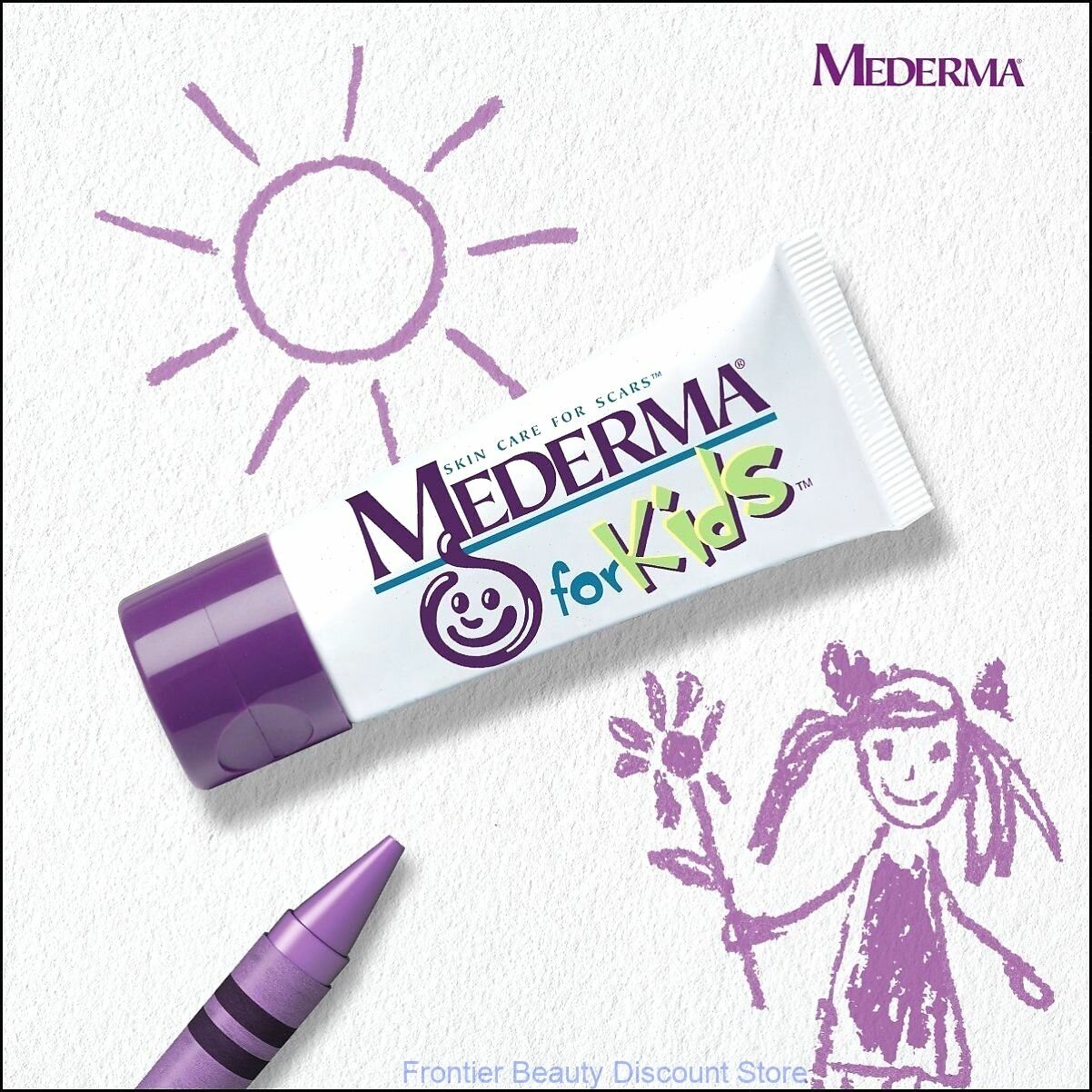 Mederma, Уход за кожей со шрамами, для детей, лечение ран, разглаживание швов, после операций