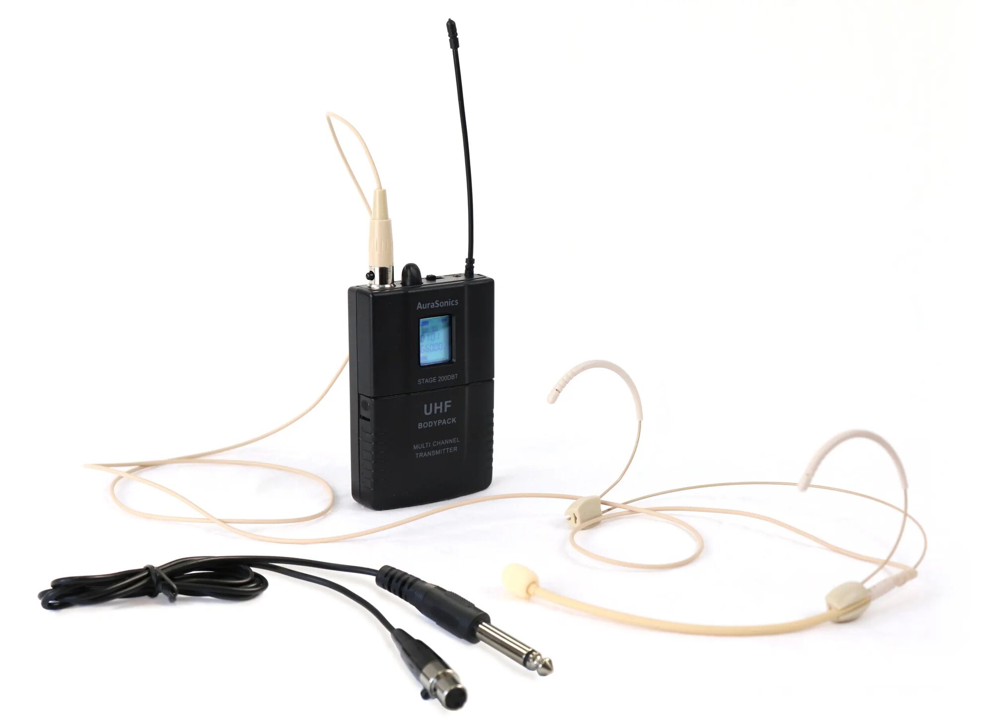Поясной передатчик AuraSonics STAGE 200DBT GUITAR