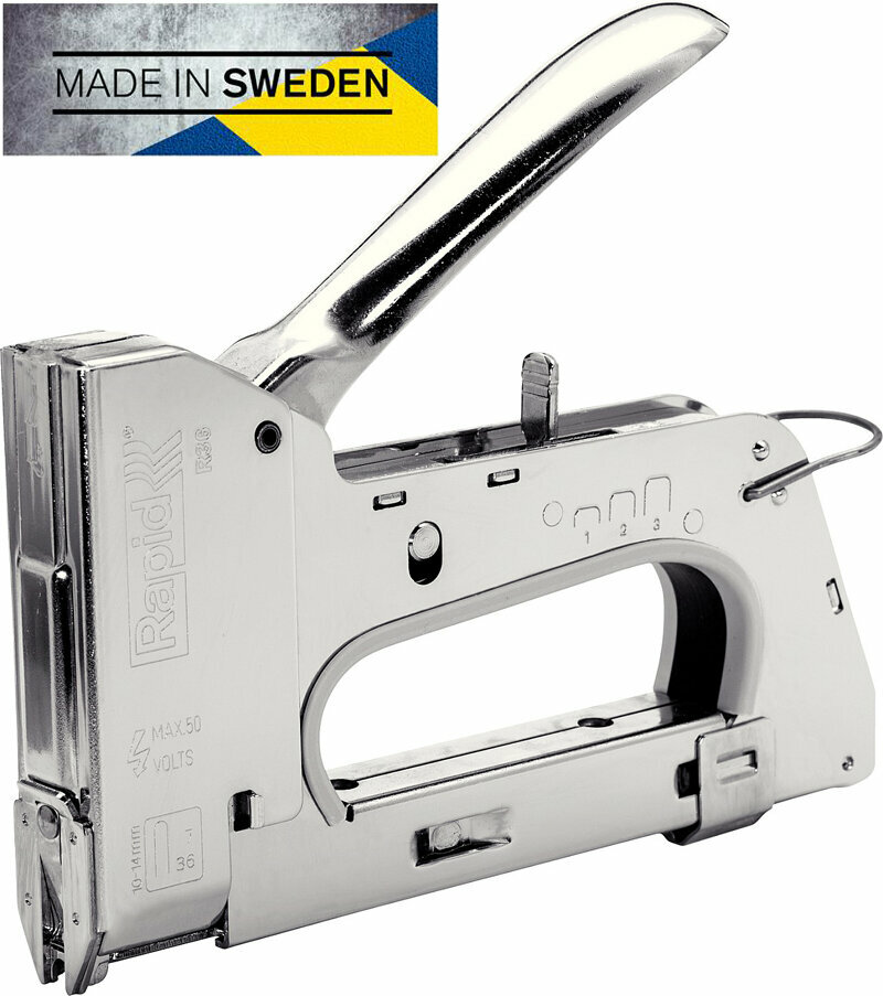 RAPID R36E, 6 мм, тип 36 (10 - 14 мм), степлер (скобозабиватель) для кабеля (5000070)