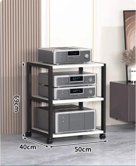 Стойка для Hi fi аппаратуры подходит для гостиной, офиса, студии и любого другого места, где это необходимо