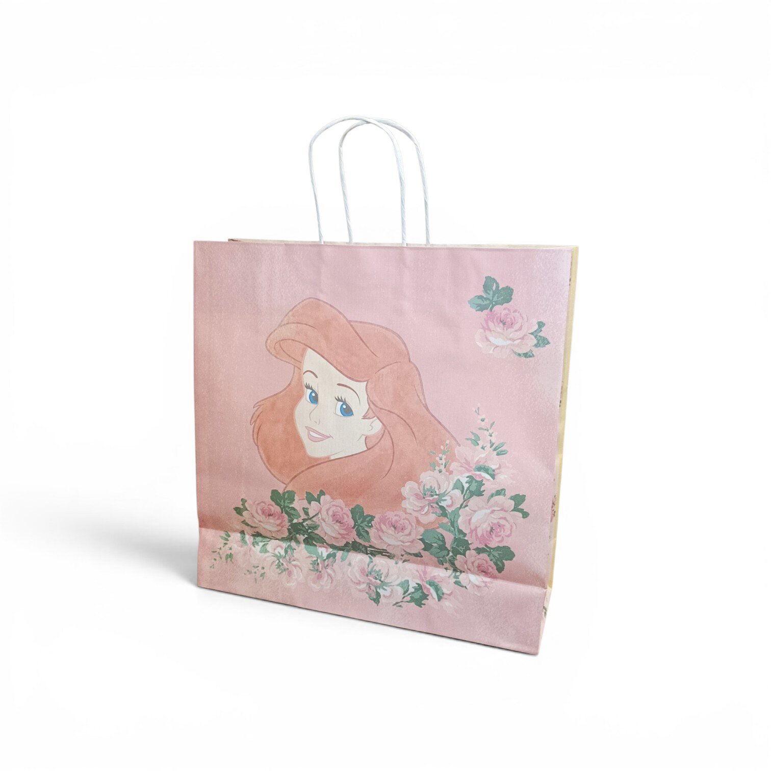 Подарочный пакет Grand Gift "Тропическая Ариэль", крафт, 34x34x12 см