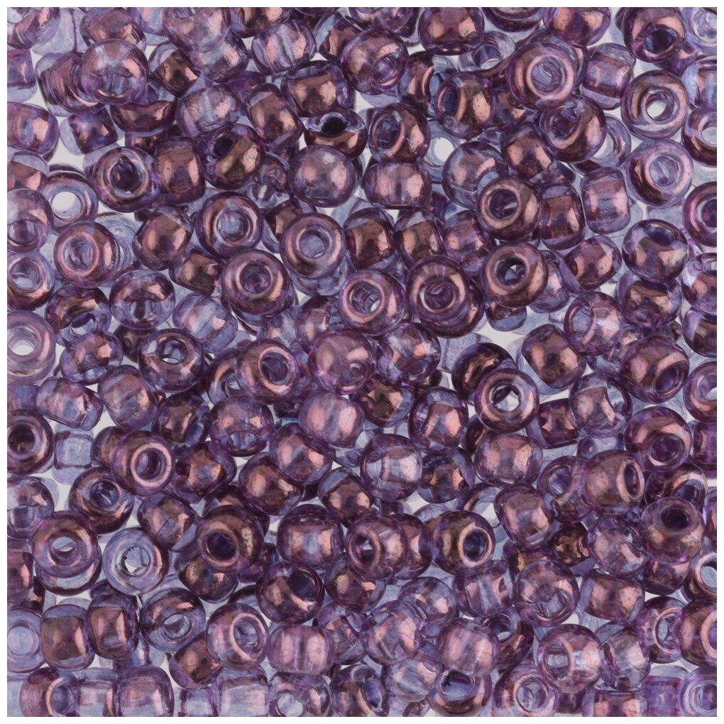Бисер для рукоделия 50 г Чехия Gamma круглый 4 10/0 2.3 мм D247 фиолетовый (48025)