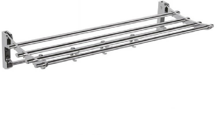 Полка для полотенец D-Lin D201906, хром