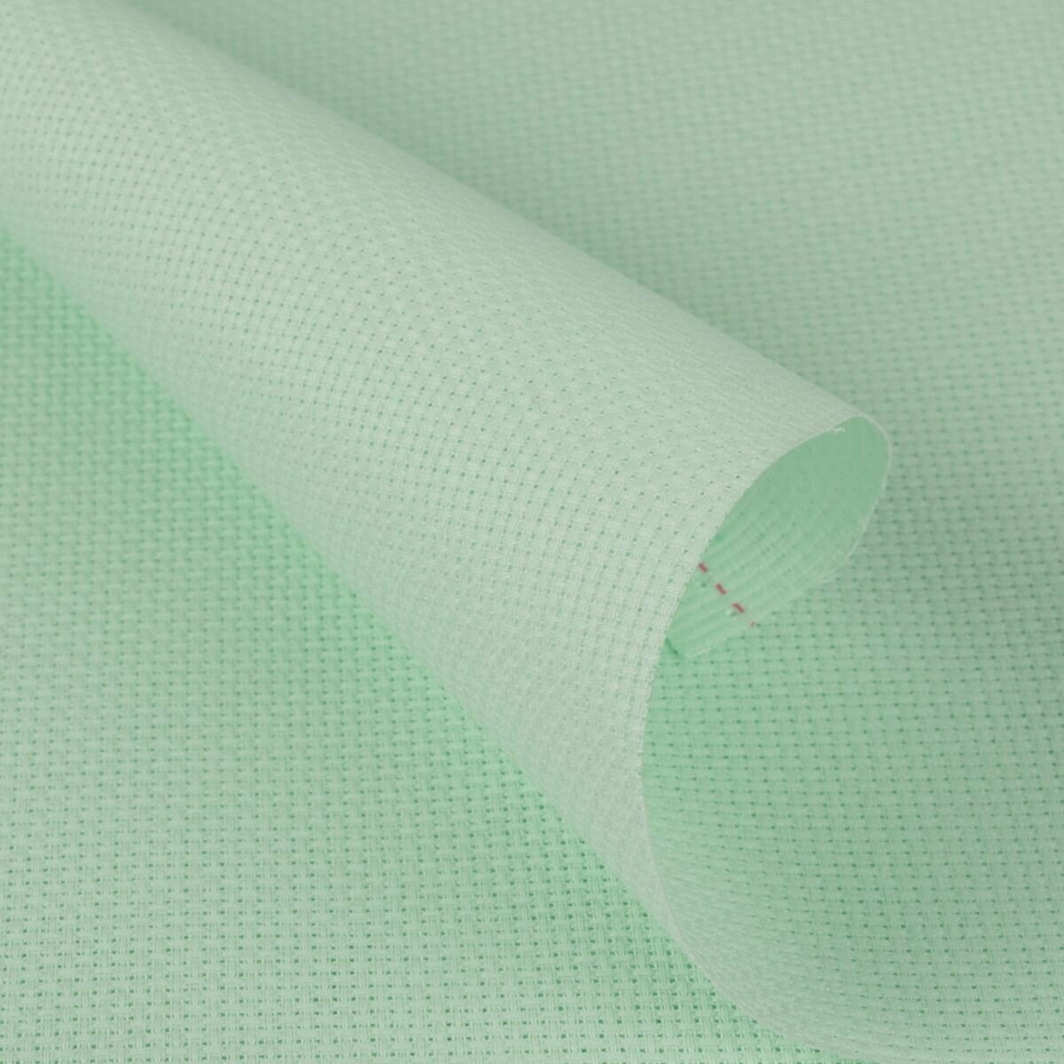 Канва Aida 14 ct. цвет св.-бирюзовый, размер: 75x50 см.