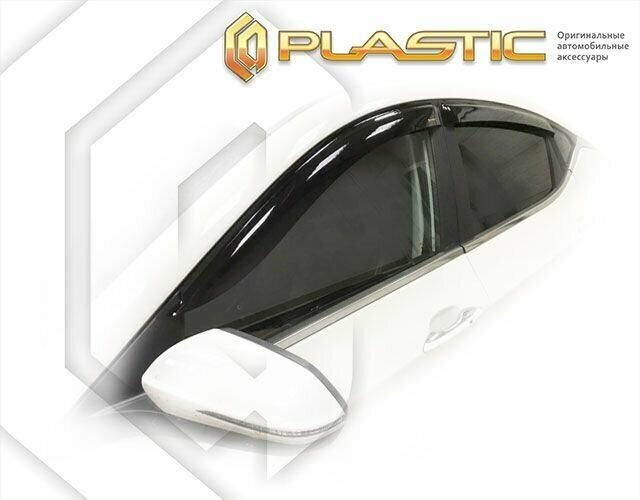 Дефлекторы боковых окон для JAC J7 2020-н. в. Classic полупрозрачный