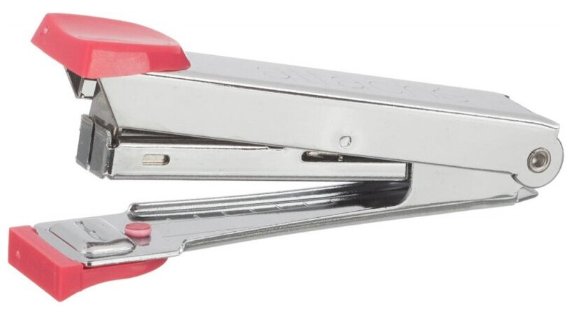 Attache Степлер Mome, скобы №10, до 10 листов, красный антистеплер