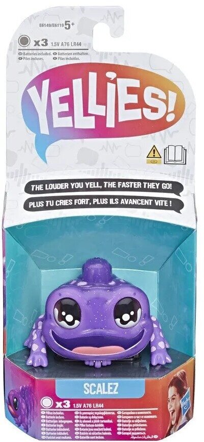 Интерактивная Ящерка Скейлз Yellies