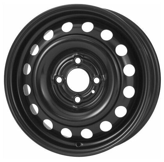 Диск колеса штамп R14х5J, PCD 4x98, ET35, DIA58.6 "черный" ВАЗ-2110-2115, Lada Granta, Калина-2