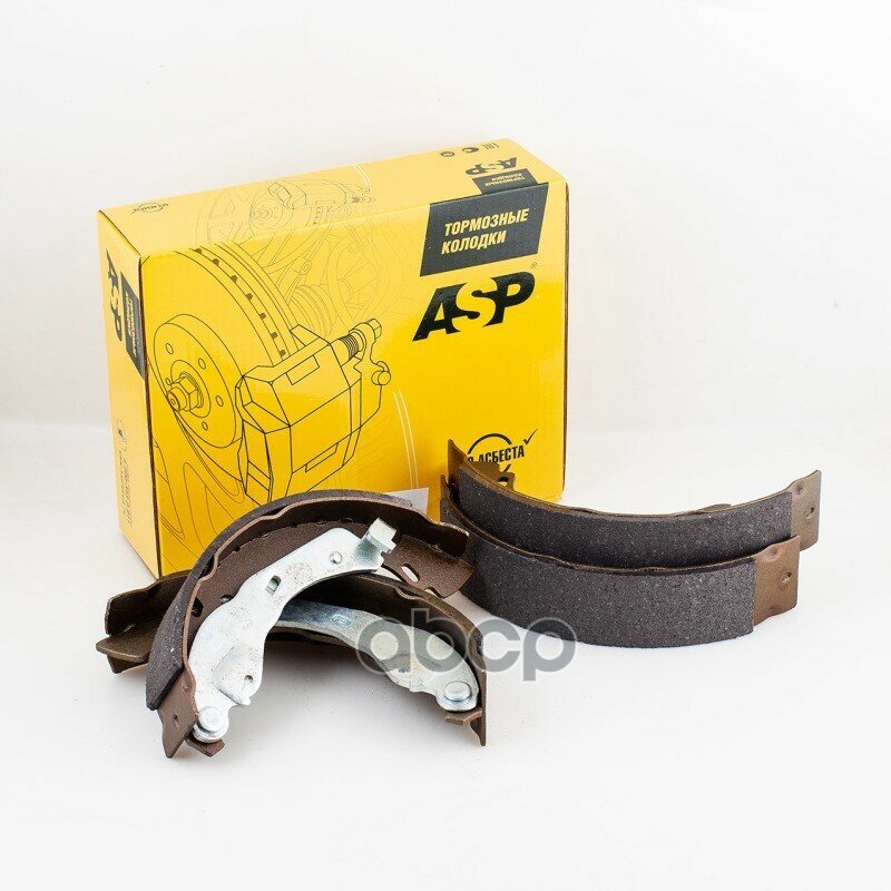 Задние тормозные колодки LADA Largus/RENAULT Logan, Sandero ASP арт. K270108