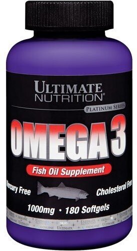 Ultimate Nutrition Omega 3 1000 мг (180 кап)