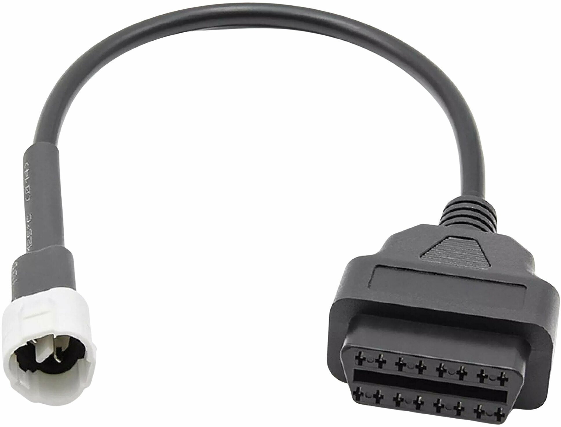 Переходник для Yamaha 3pin на OBD2 16pin для диагностики мотоциклов Yamaha X-MAX / N-MAX / MT-125
