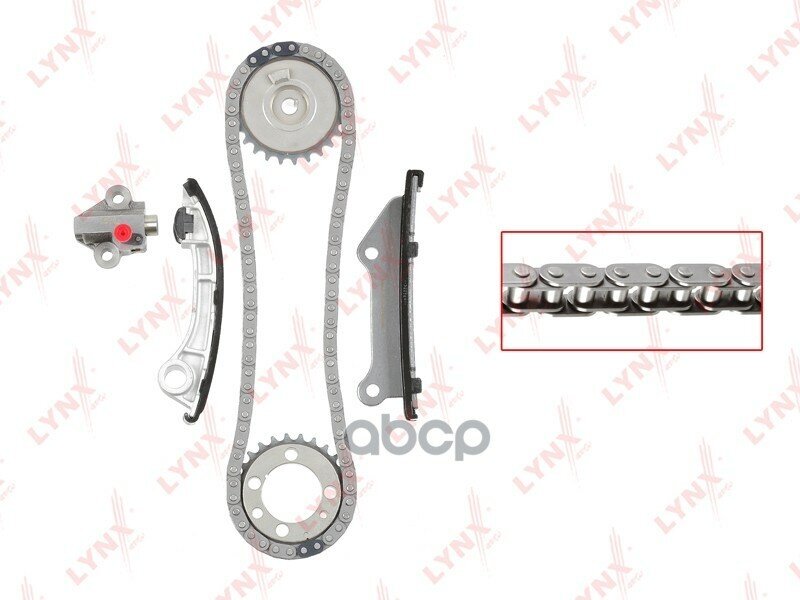 Комплект цепи ГРМ NISSAN Patrol(Y61) 3.0D 97->/Elgrand(E50) 3.0D 99->/Pathfinder(R50) 3.0D 99->/Terrano(R20) 3.0D 97->/Urvan(.