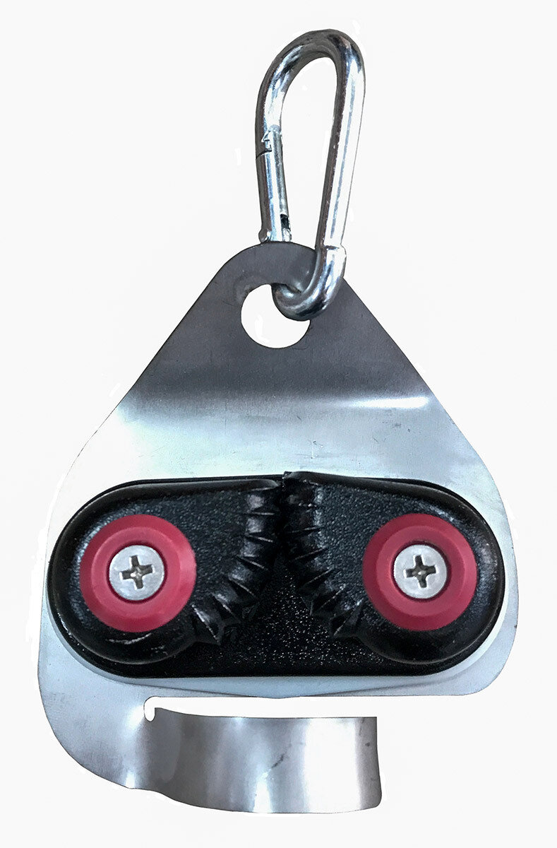 Навесной рым кулачковый зажим (стопор) якорной веревки для лодки ПВХ