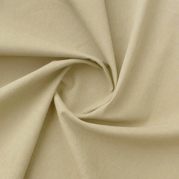 Ткань для шитья, 100% хлопок, денимовая, бежевая, 100х140 см