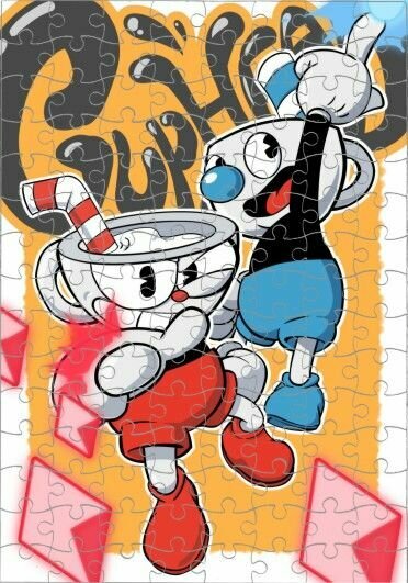 Пазл Cuphead/ Капхед №2, А3