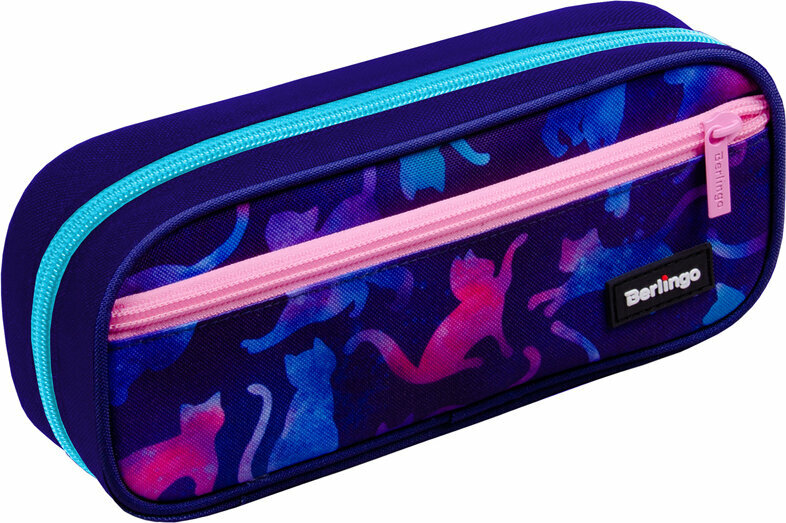 Пенал-косметичка без наполнения Galactic 95х220х50мм Berlingo