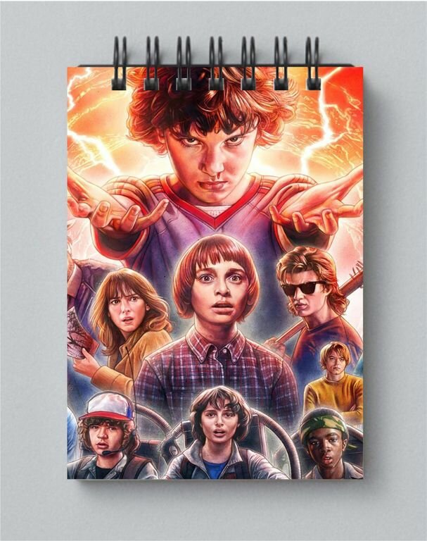 Блокнот Очень странные дела, Stranger Things №8, А4