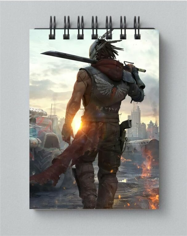 Блокнот по игре Crossout, Кроссаут №3, Размер А6, 10 на 15 см