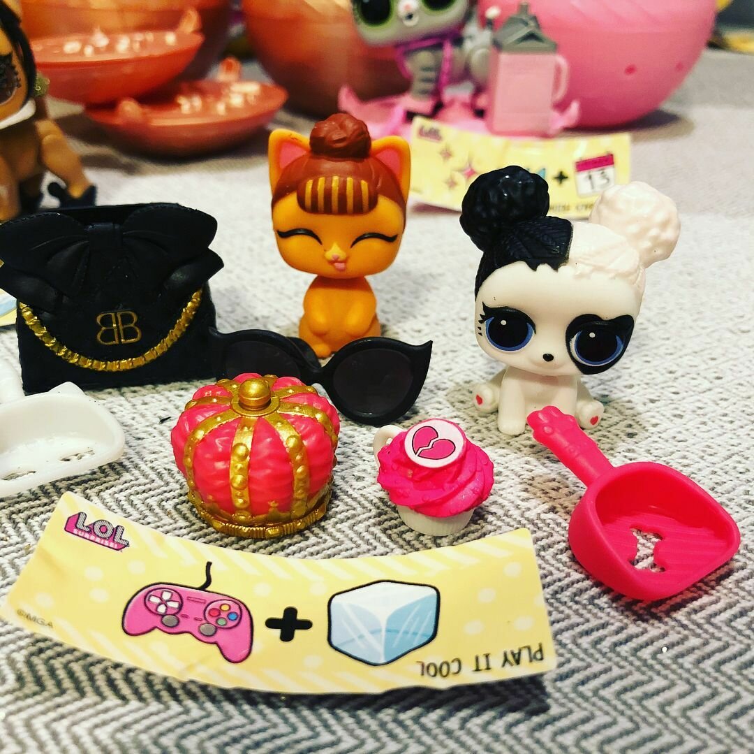 LOL SurpriseПитомцы - 031 и 011 Сердечко и Киффани Heart Barker and It Kitty (запечатанный шар)