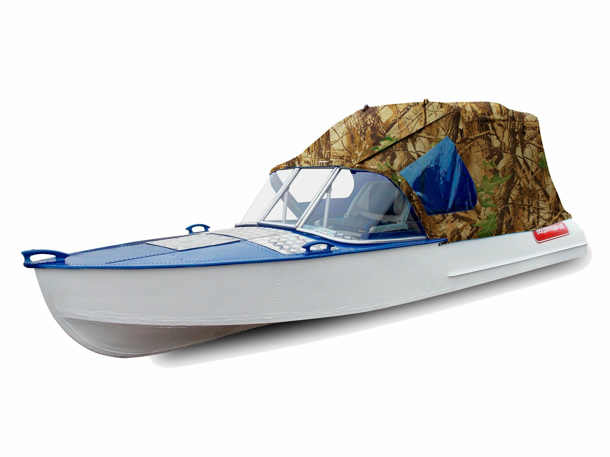 Казанка 1955. Комплект стекло с калиткой, тент, дуги