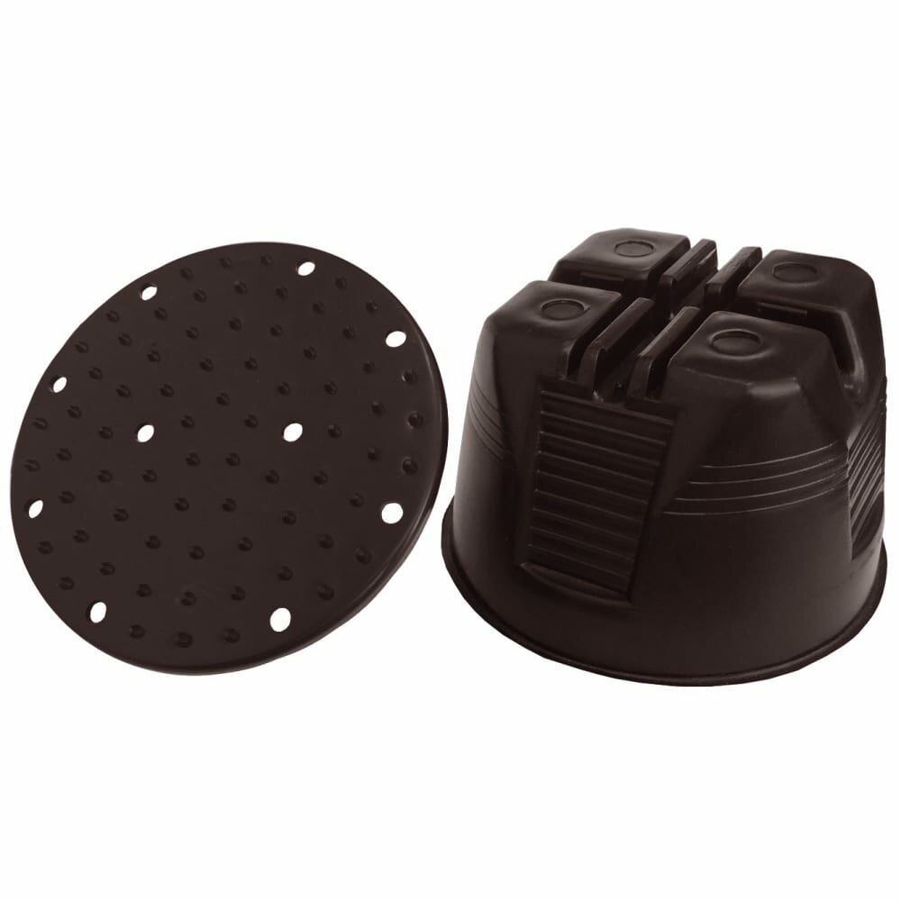 Держатель круглого проводника для плоской кровли EZETEK 91053