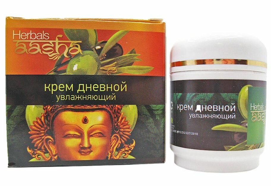 Aasha Herbals Крем для лица дневной, увлажняющий, 50 мл