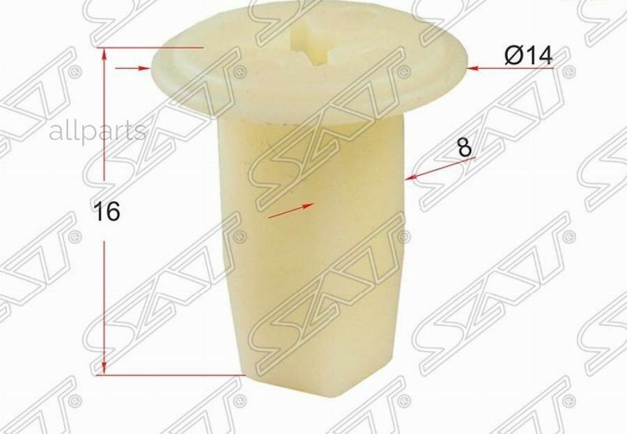 SAT ST-M10304 Клипса (TOYOTA/LEXUS/HONDA (Продажа по 10шт))