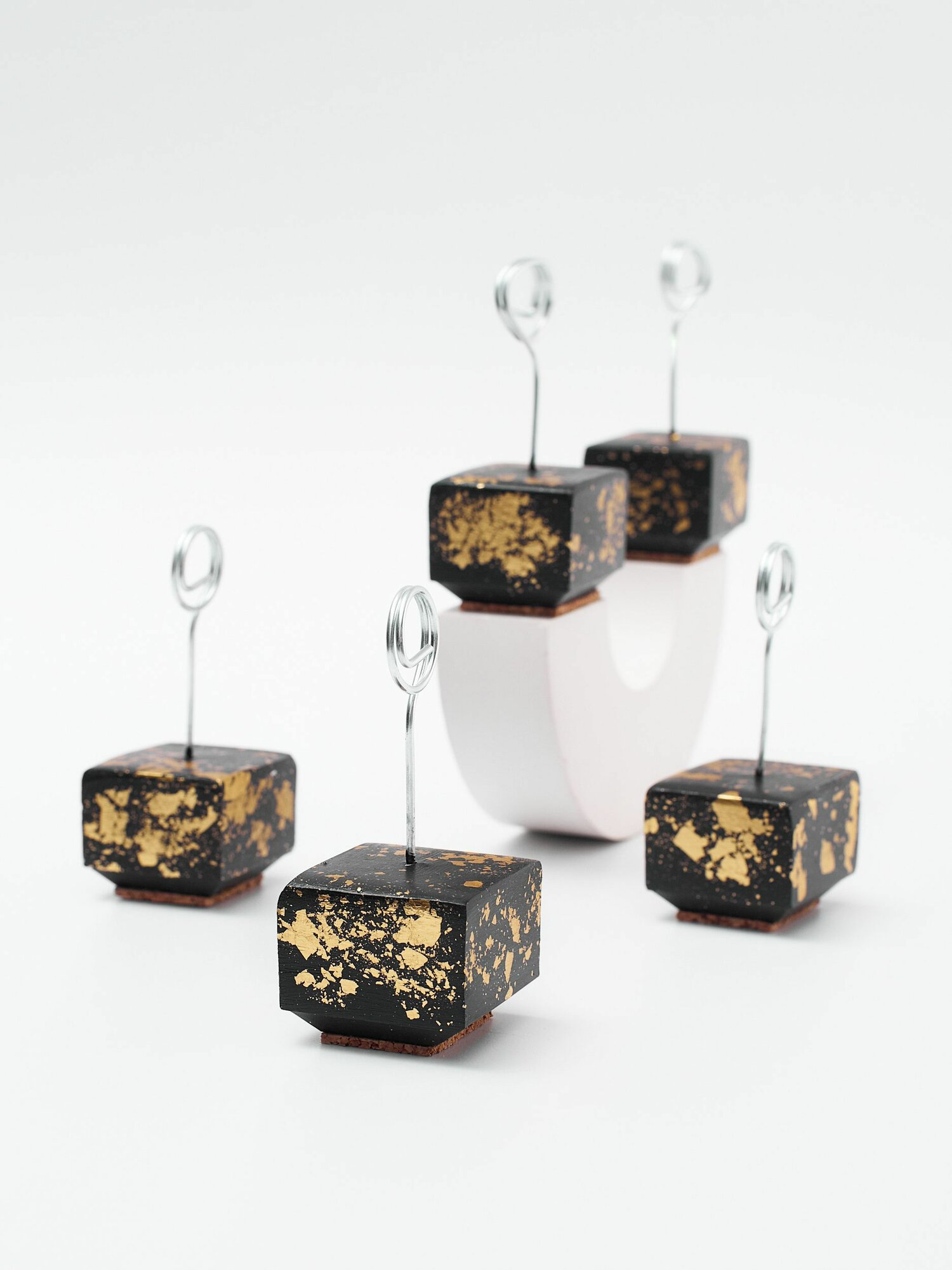 5 держателей для фотографий / заметок, ценникодержатель/ зажим для карточки нумерации свадебных столов