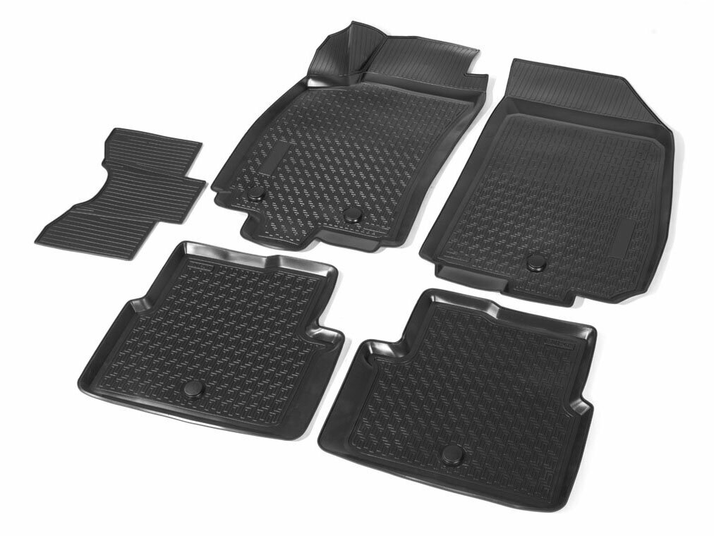 3D коврики Adamauto в салон на Chevrolet Cobalt 2011-2015, Ravon R4 2016-2020