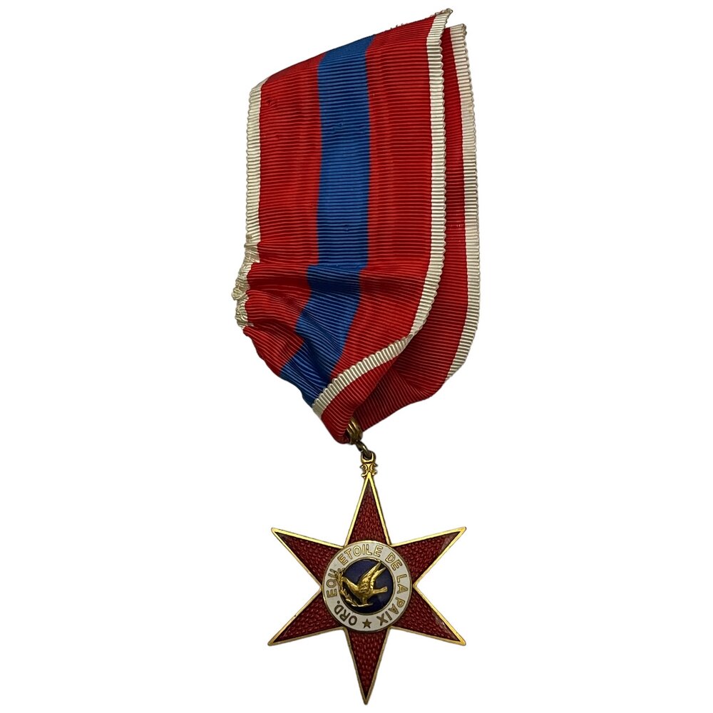 Франция, орден "Звезды мира" командор 1951-1980 гг.