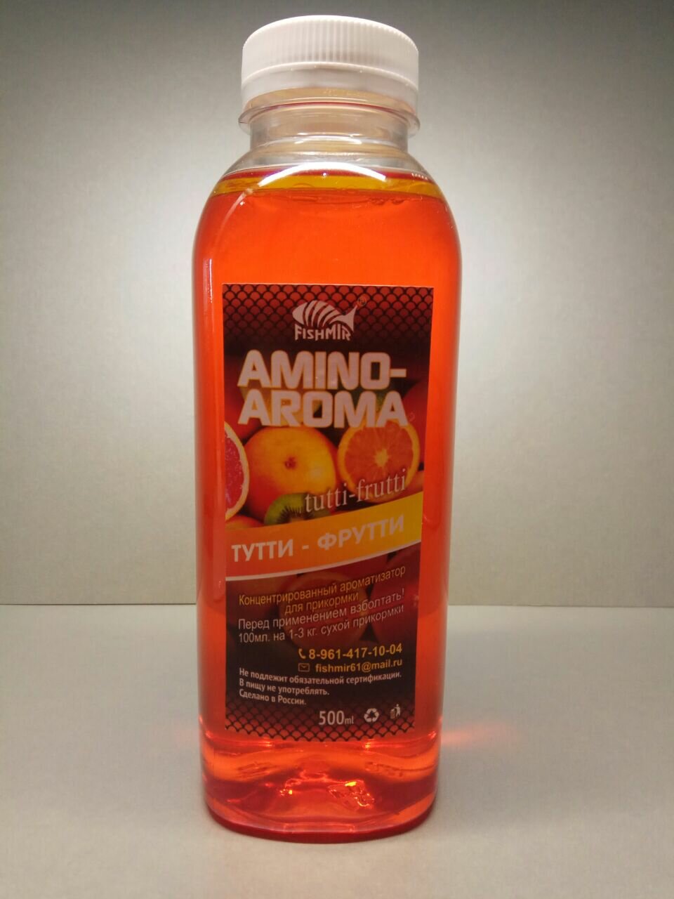 Ароматизатор для прикормки "тутти-фрутти" 500 мл, AMINO AROMA от FISHMIR