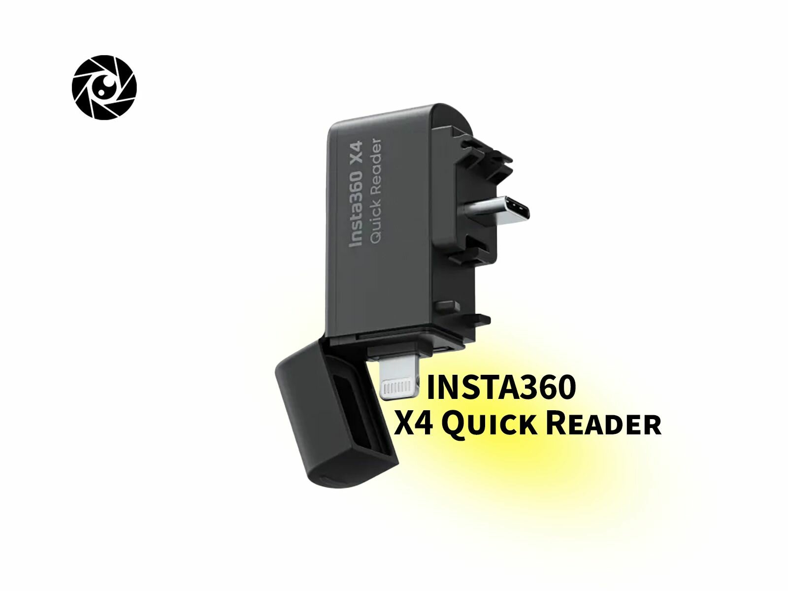 Устройство для быстрого считывания файлов с камеры Insta360 X4 Quick Reader