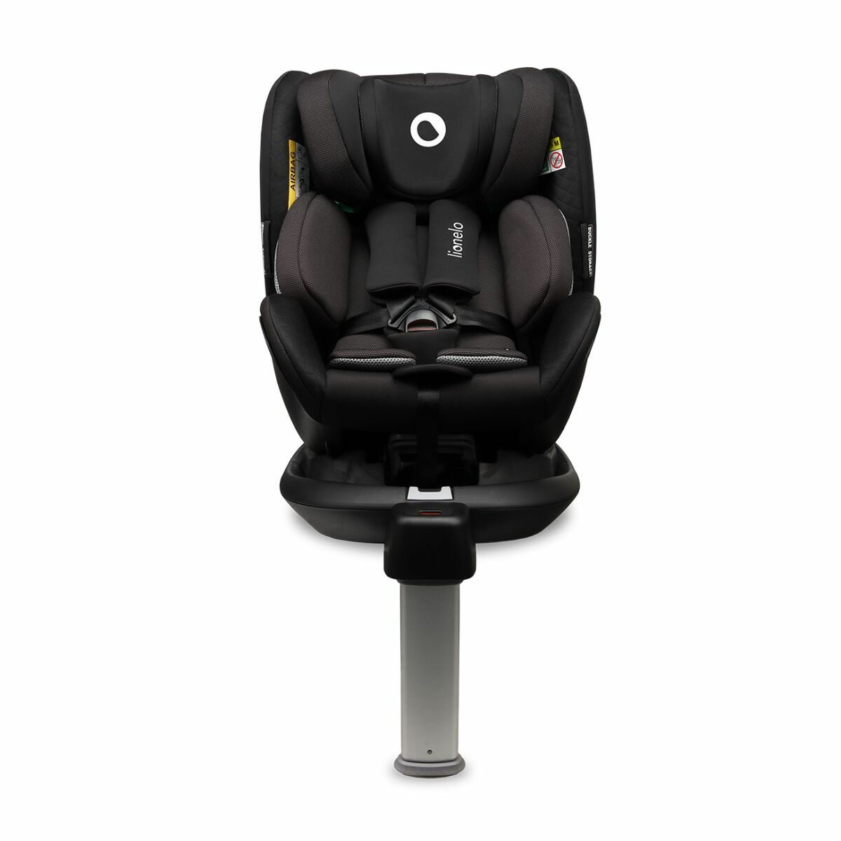 Автокресло детское Lionelo Antoon Plus ISOFIX Black Onyx группа 0-1 (0-18 кг)