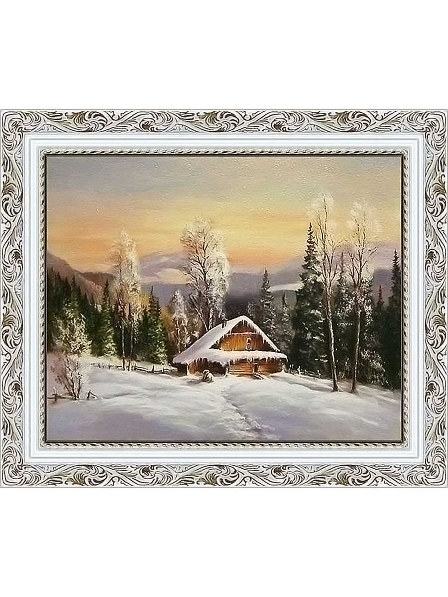 Картина на стену для интерьера Декарт настенный декор панно в раме багете в гостиную ванную детскую для офиса лофт пейзаж абстракция