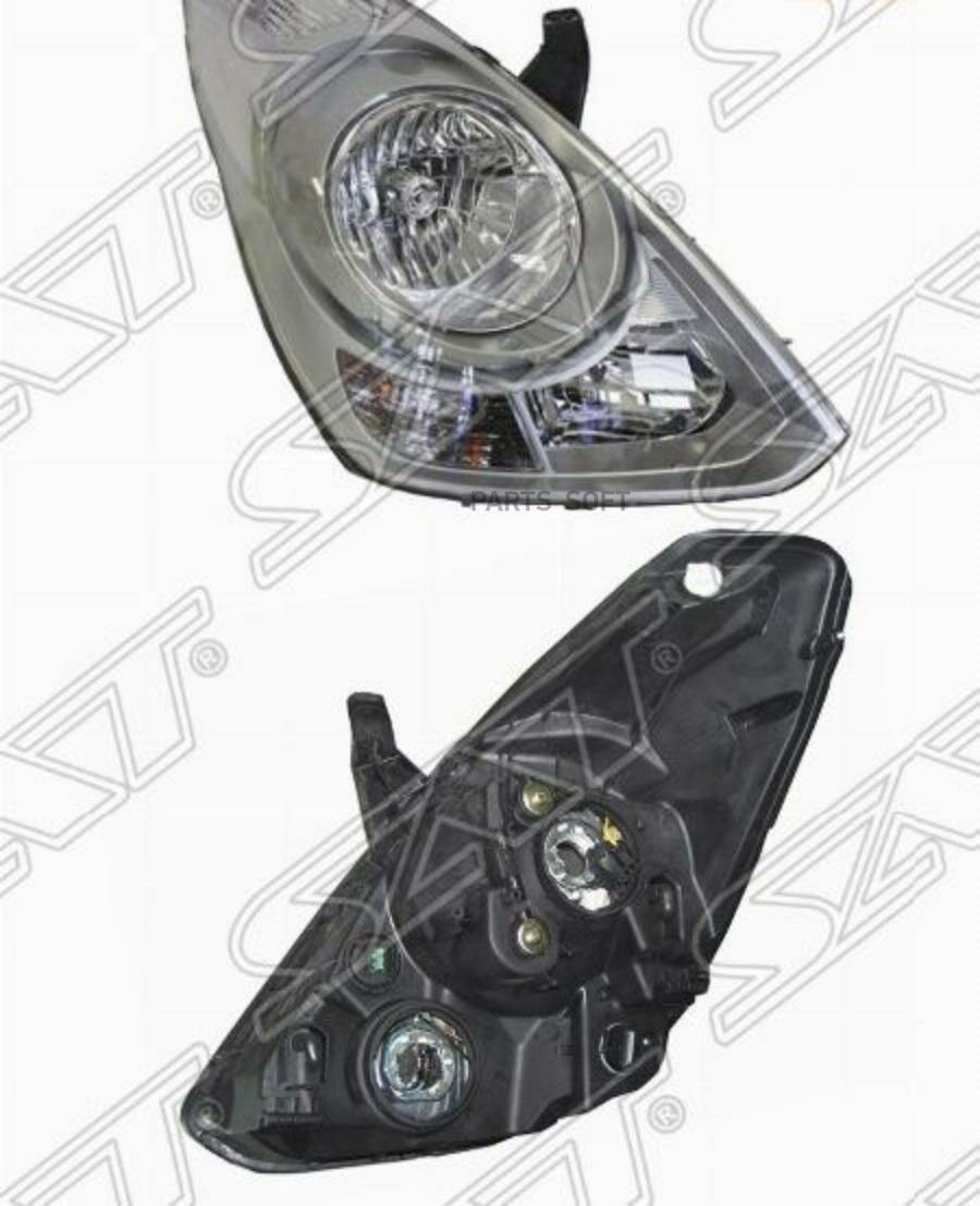 Фара Hyundai Grand Starex 07-17 / H1 07-18 (Справа/ Галоген/ Ручная регулировка) SAT ST-221-1147R-LD-EM | цена за 1 шт