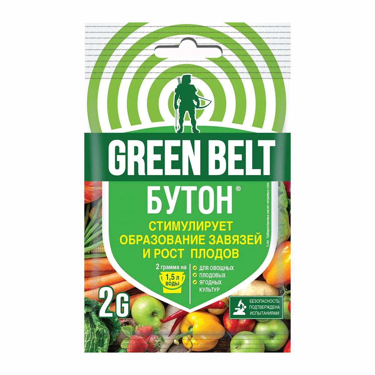 Стимулятор плодообразования и роста плодов Green Belt Бутон, 2 г