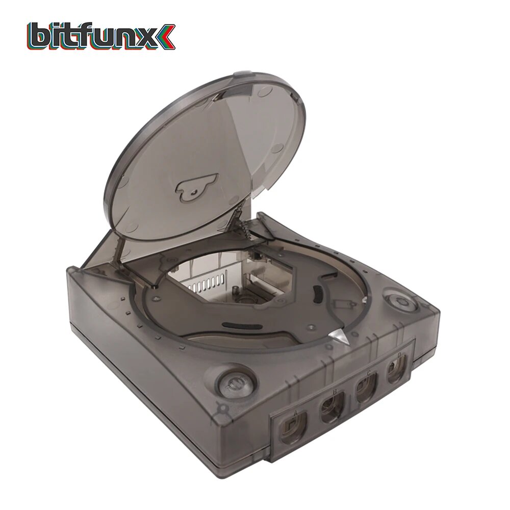 BitFunx полупрозрачный чехол для SEGA Dreamcast, TRN Black